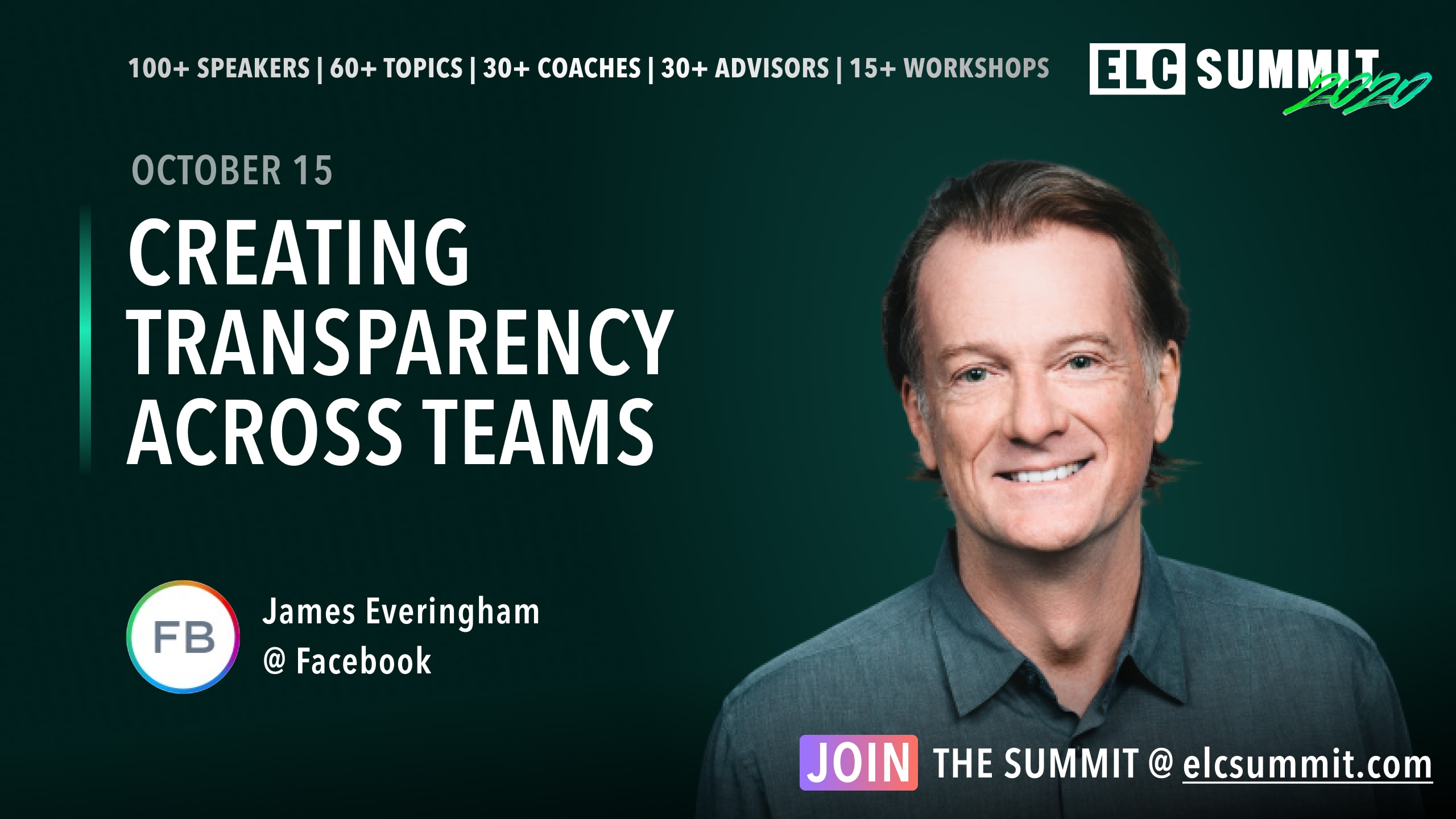 Topic - Creating Transparency Across Teams by James Everingham | ELC ...